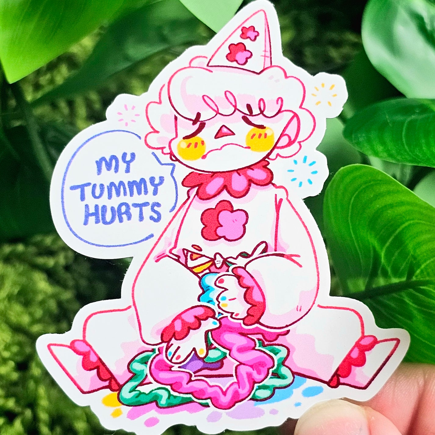 Clown Gore Stickers – Milky Tomato