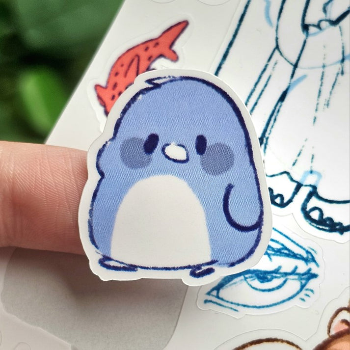 Live Stream Doodles Sticker Sheet #1 – Milky Tomato