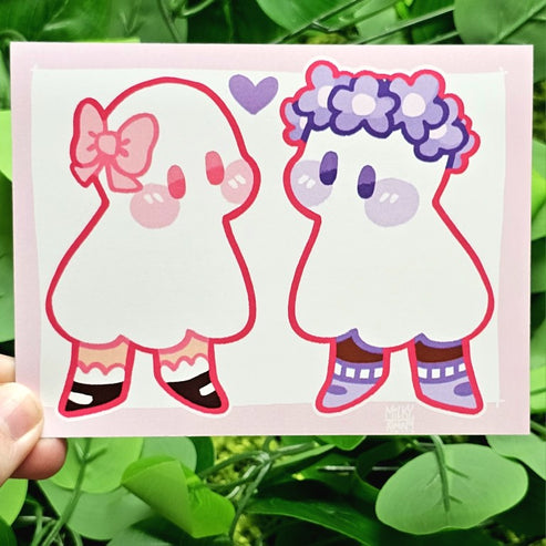 Ghost Date V2 Mini Prints – Milky Tomato