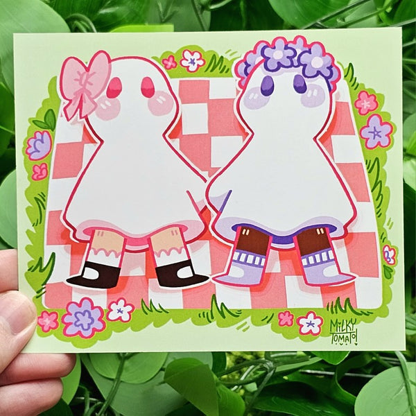 Ghost Date V2 Mini Prints – Milky Tomato