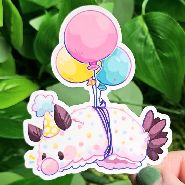 Clown Sea Slug Stickers | Milky Tomato