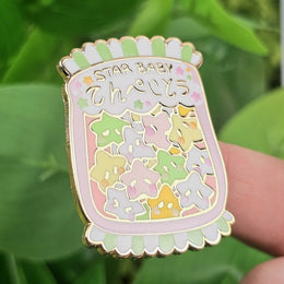 Pastel Star Baby Candy Bag Enamel Pin | Milky Tomato