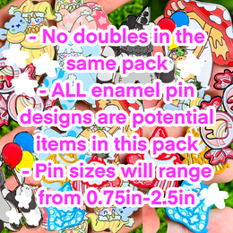 Mystery Enamel Pin Packs! – Milky Tomato