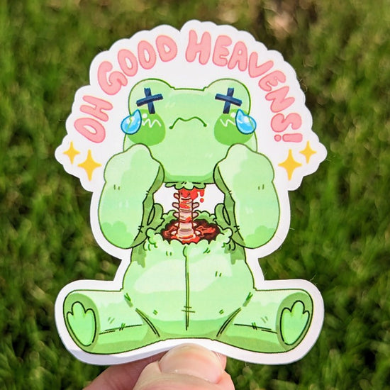 Creepy Gore Plush Animal Stickers – Milky Tomato