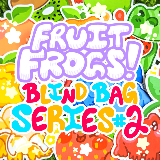 Fruit Frog Stickers Blind Bag Series 2 – Milky Tomato