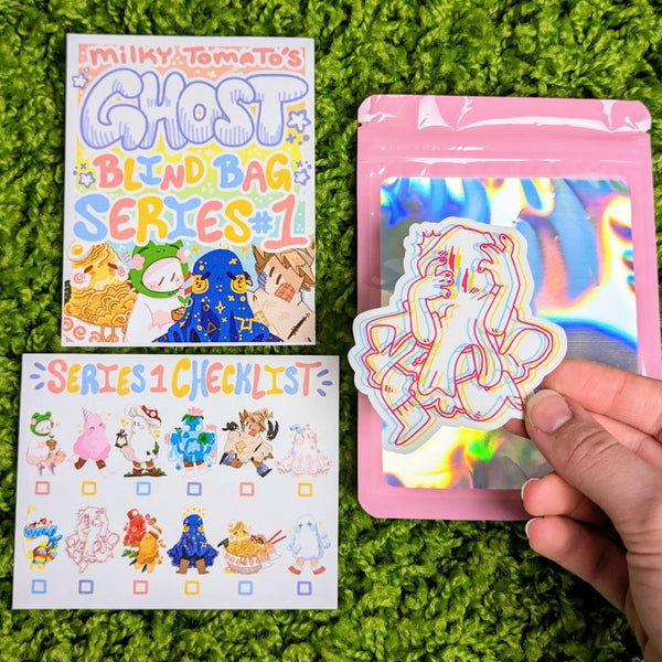 Ghost Sticker Blind Bag Series 1 – Milky Tomato