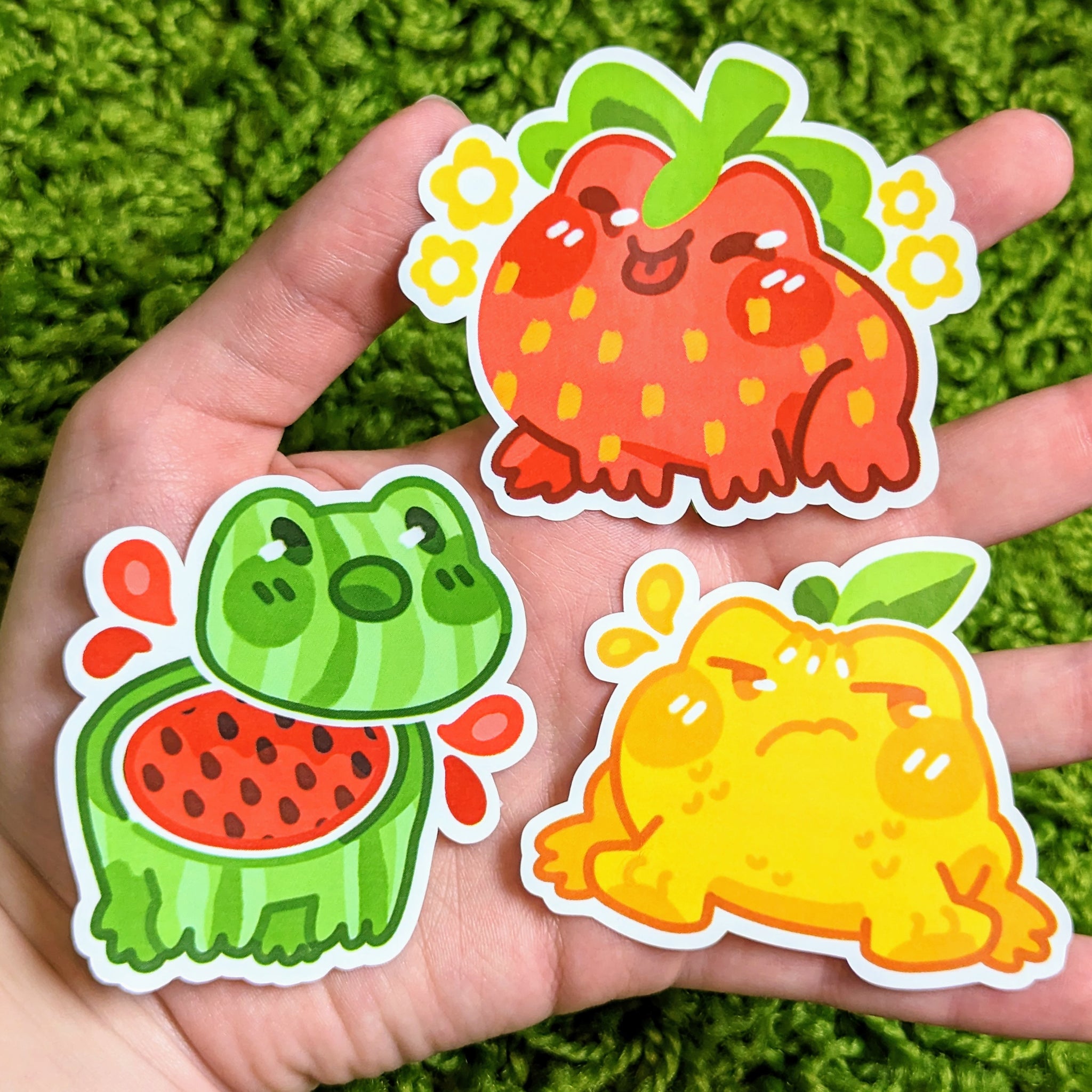 Fruit Frog Stickers Blind Bag Series 2 – Milky Tomato