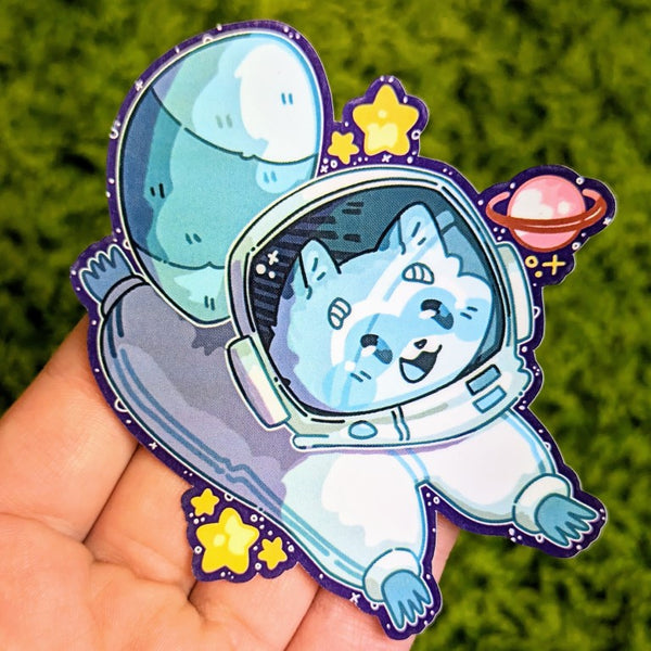 Space Raccoons Stickers! – Milky Tomato
