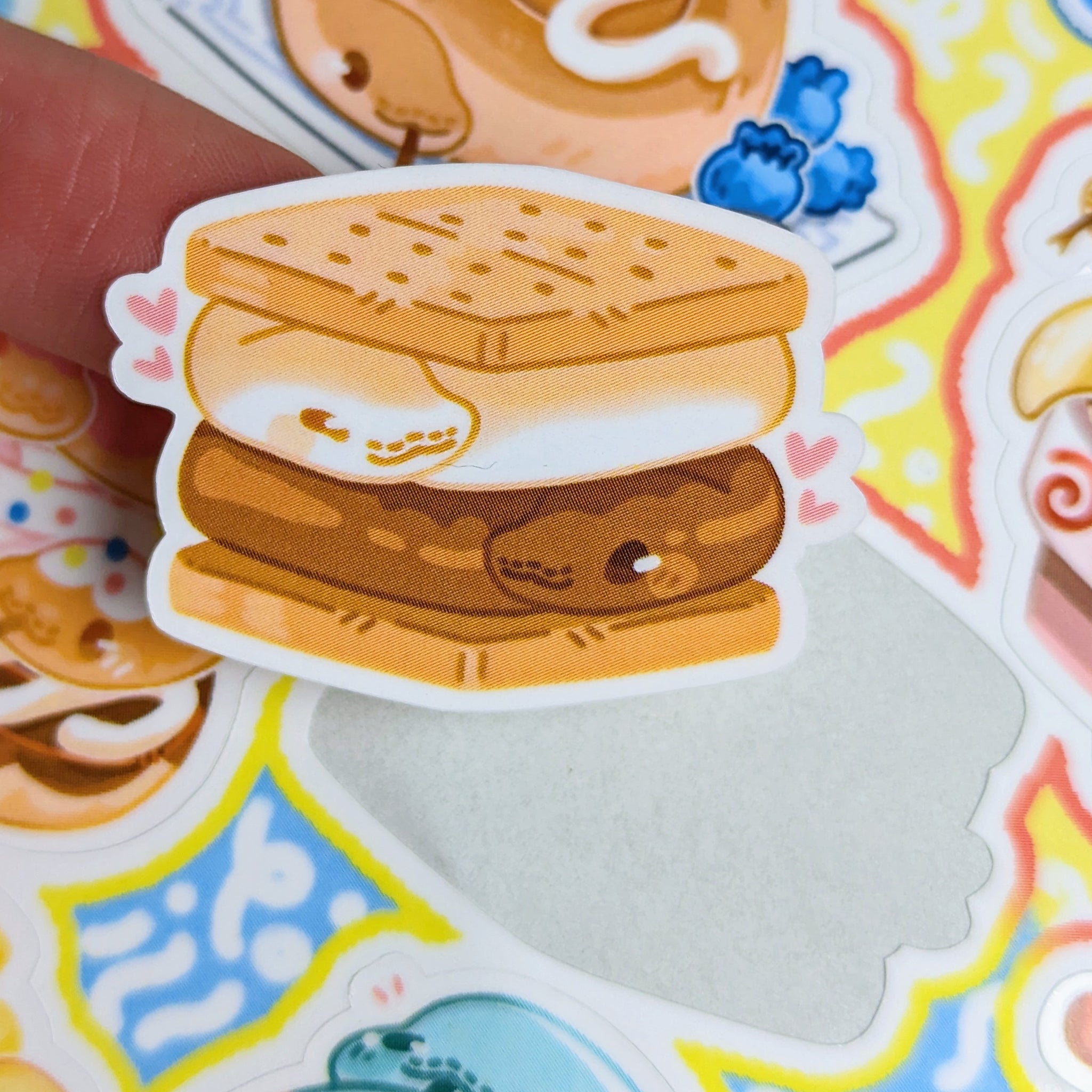 Snake Snacks Sticker Sheet – Milky Tomato