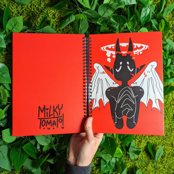Angel of Blood Notebook – Milky Tomato