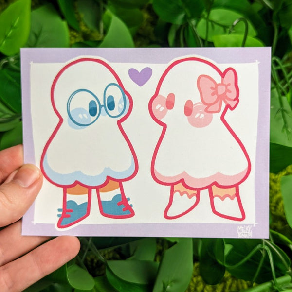 Ghost Date Mini Prints – Milky Tomato