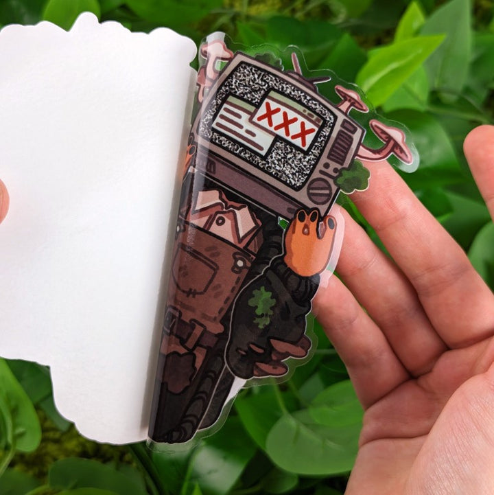 Milky Tomato TV Head Stickers