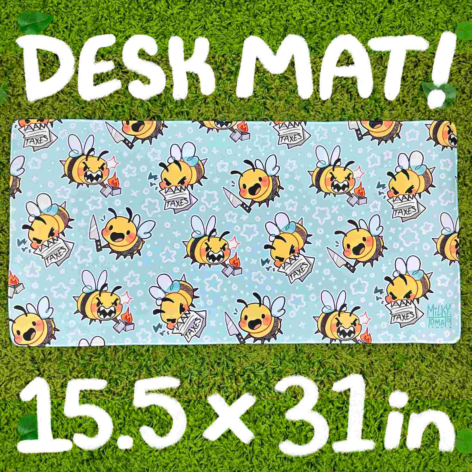 Bees Desk Mat!! | Milky Tomato