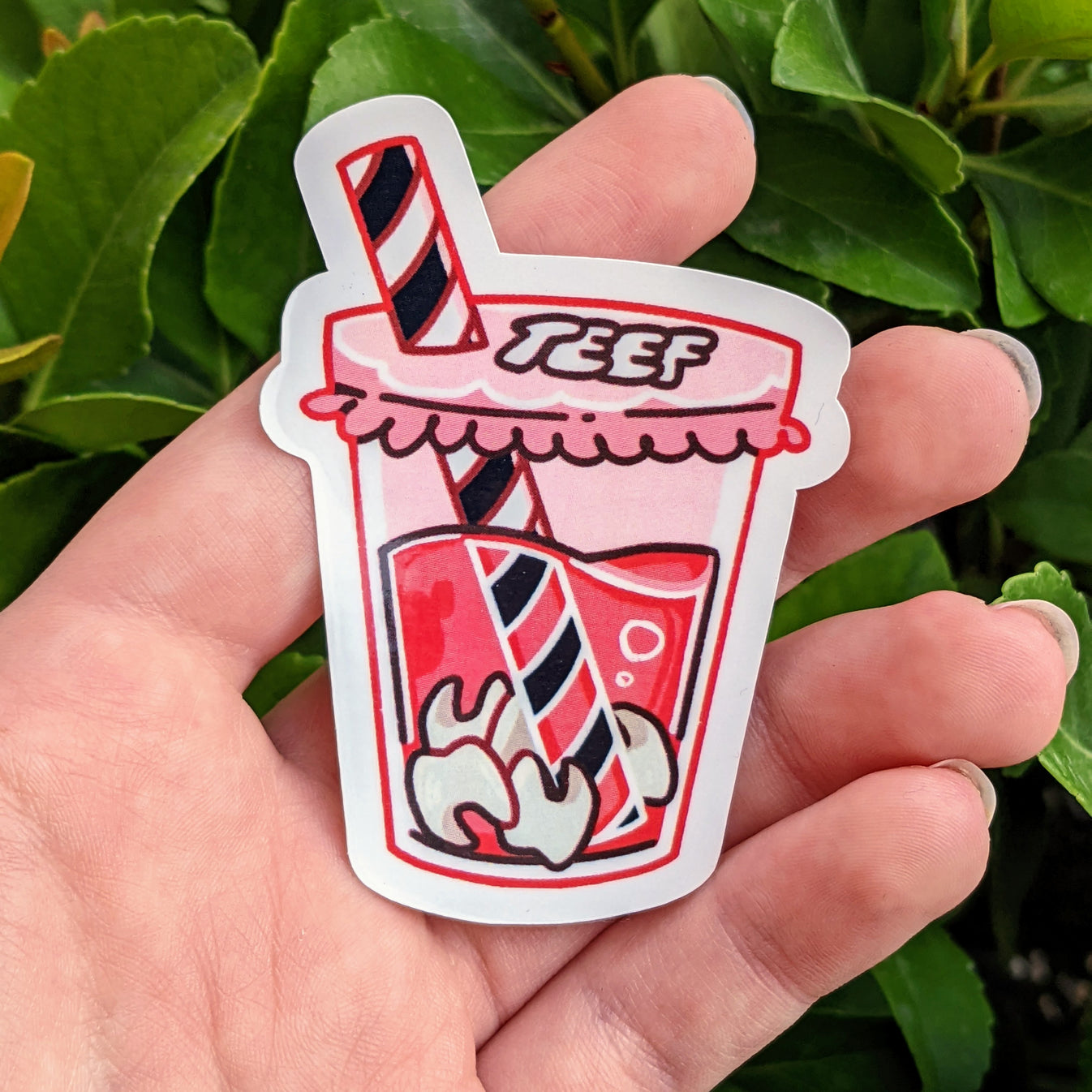 Boba Cup Stickers! – Milky Tomato