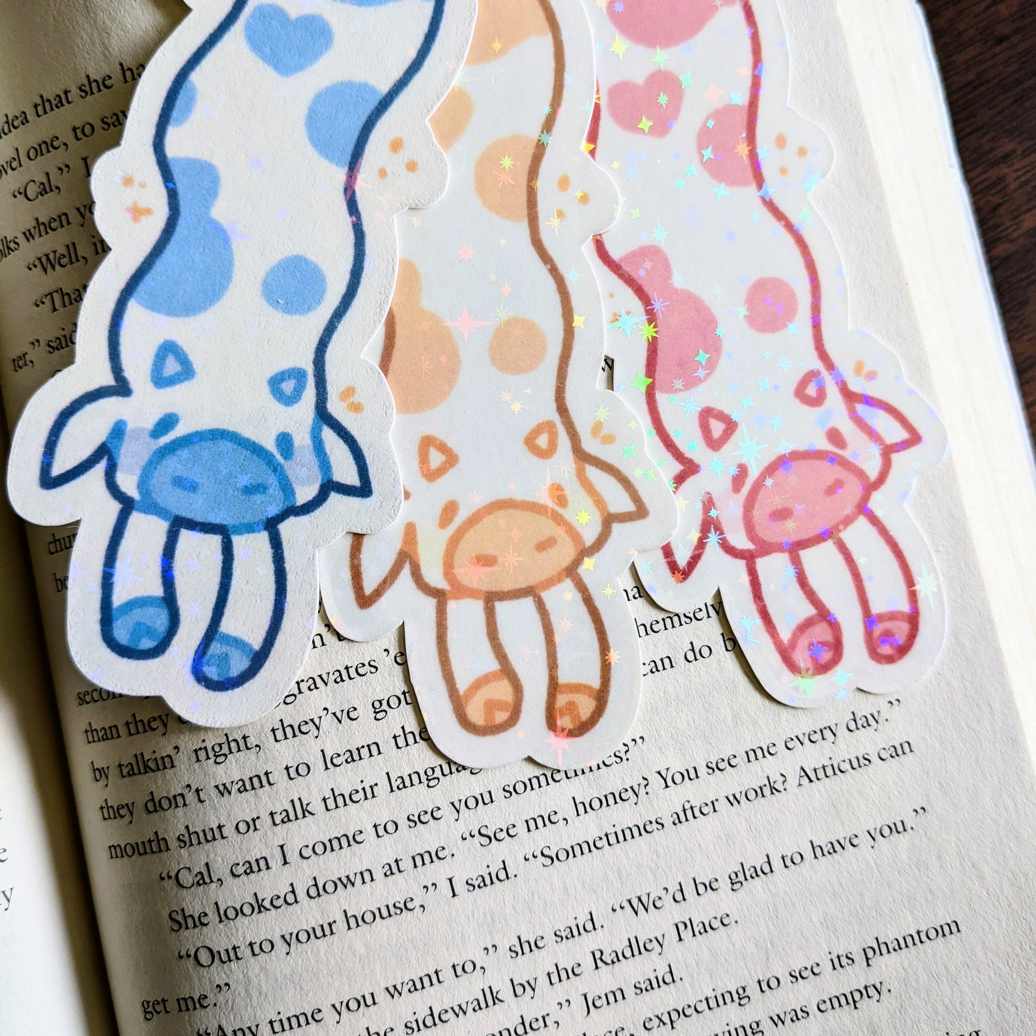 Sparkly Cow Bookmarks – Milky Tomato