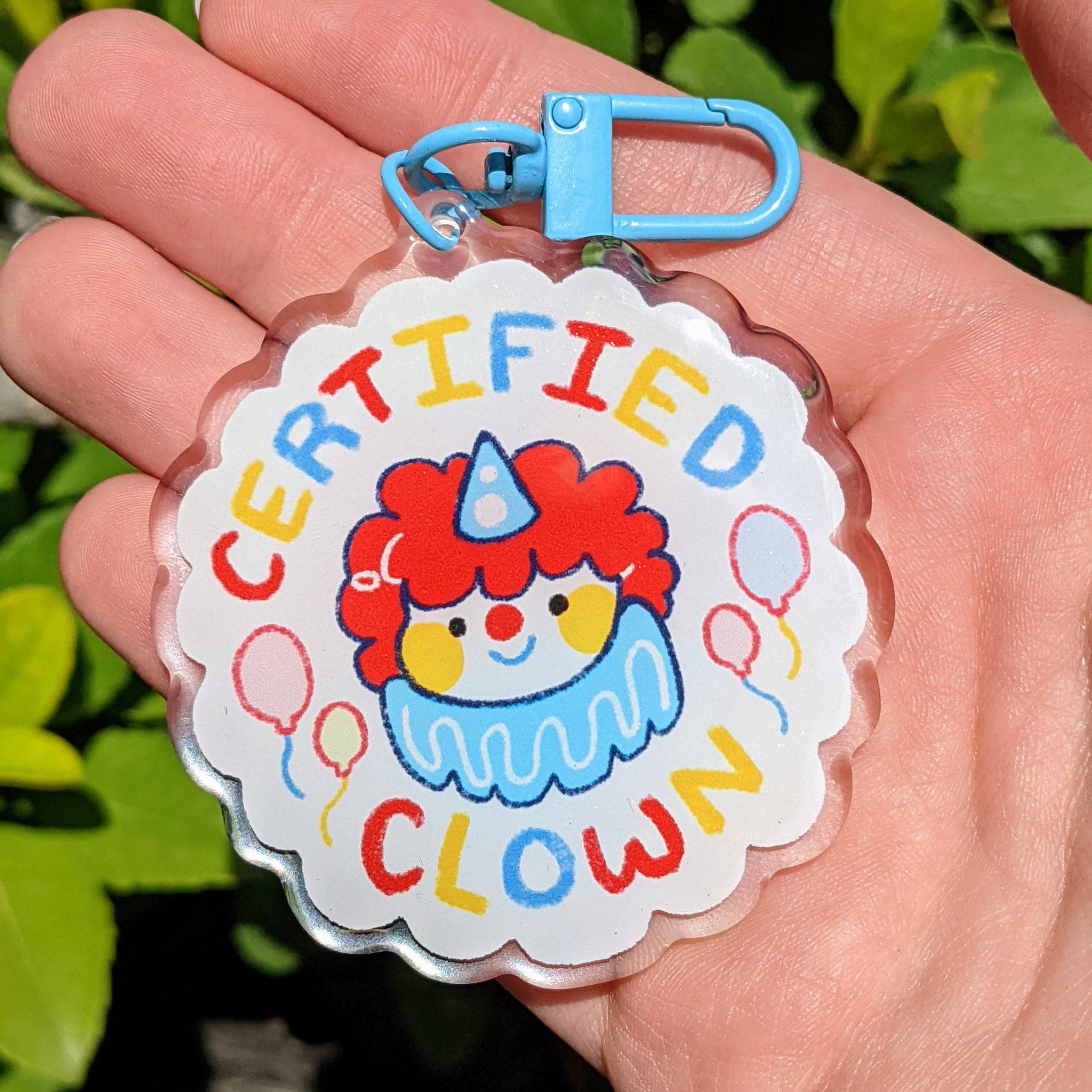 Certified Clown Keychain – Milky Tomato
