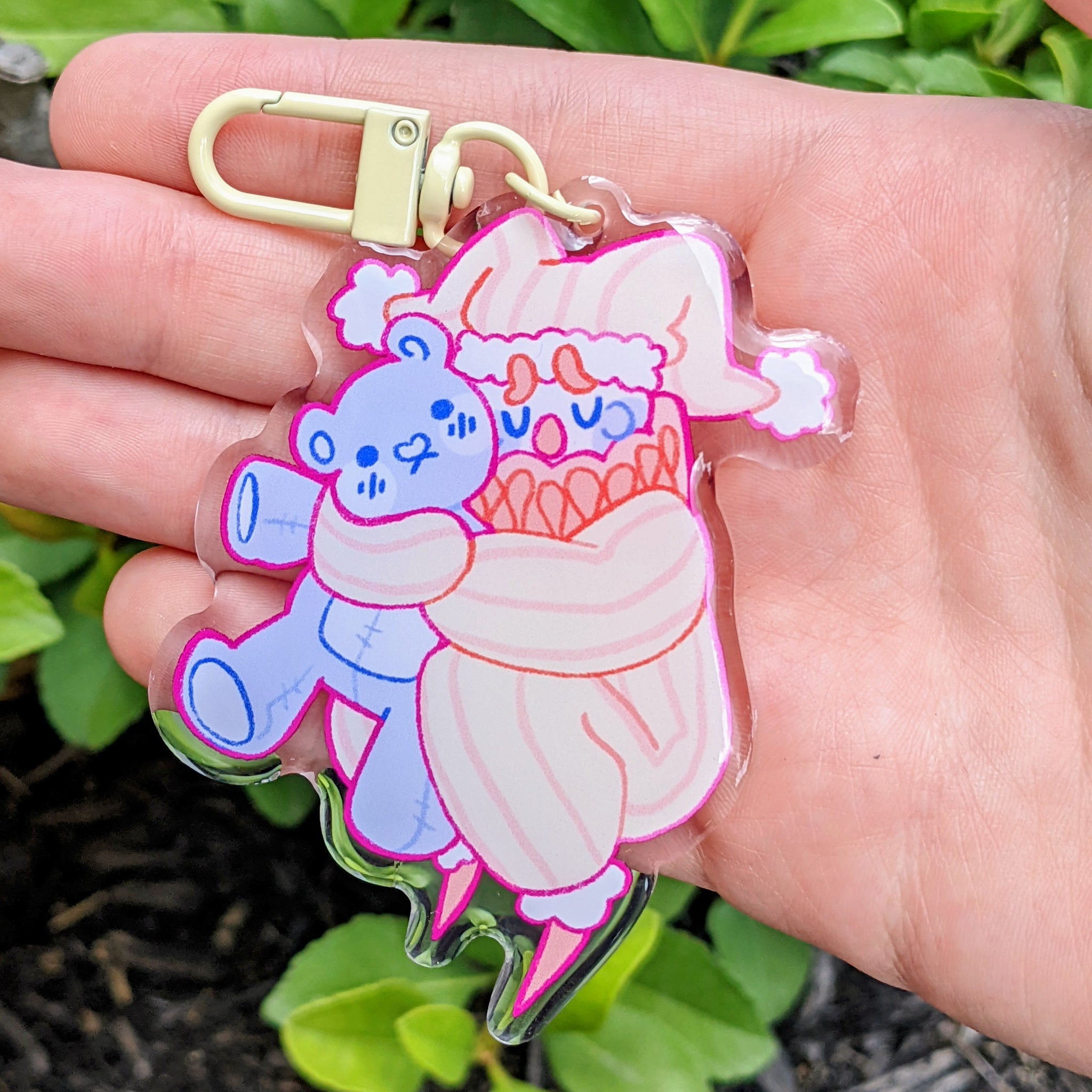 Sad Clown Keychains – Milky Tomato