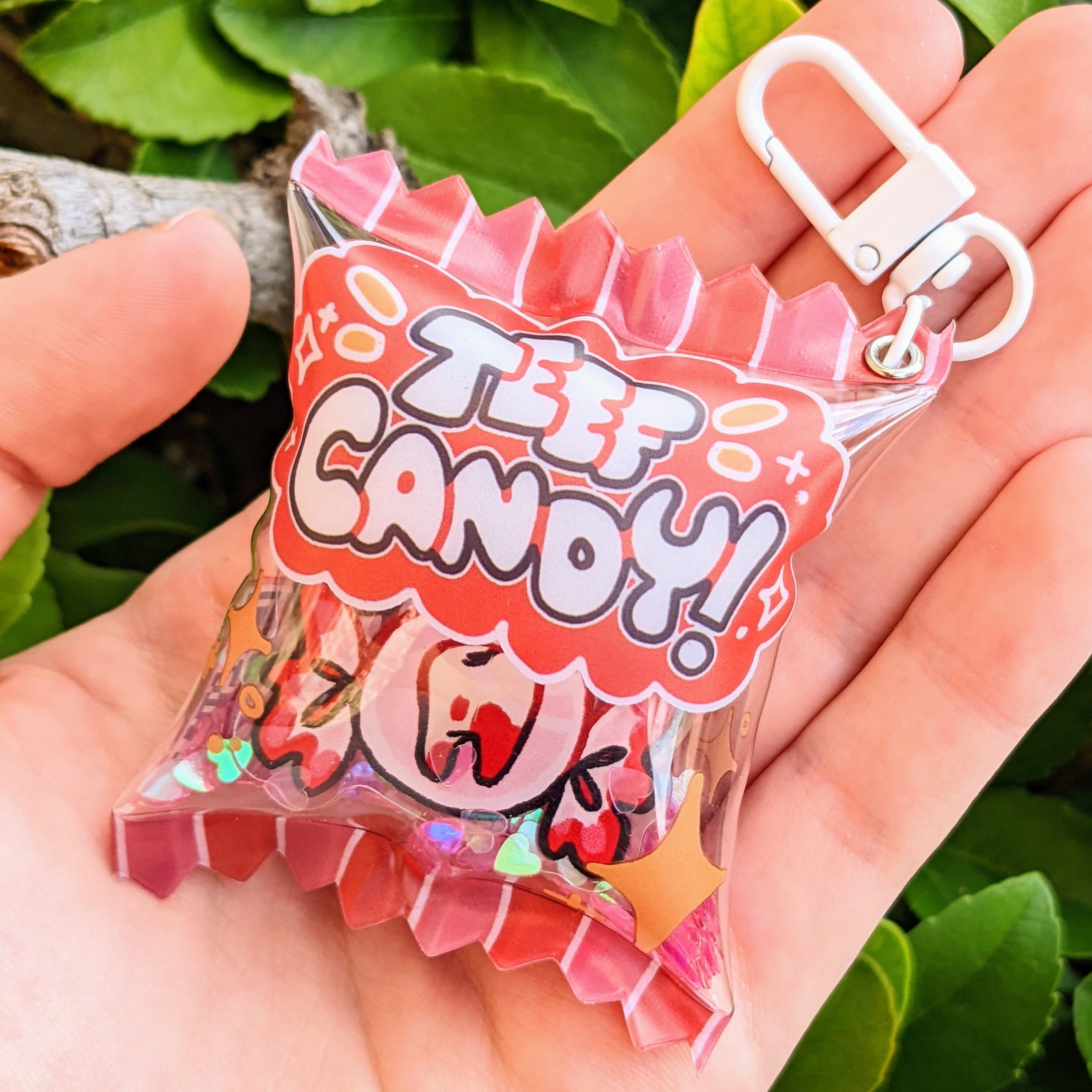 Puffy Teef Candy Keychain – Milky Tomato
