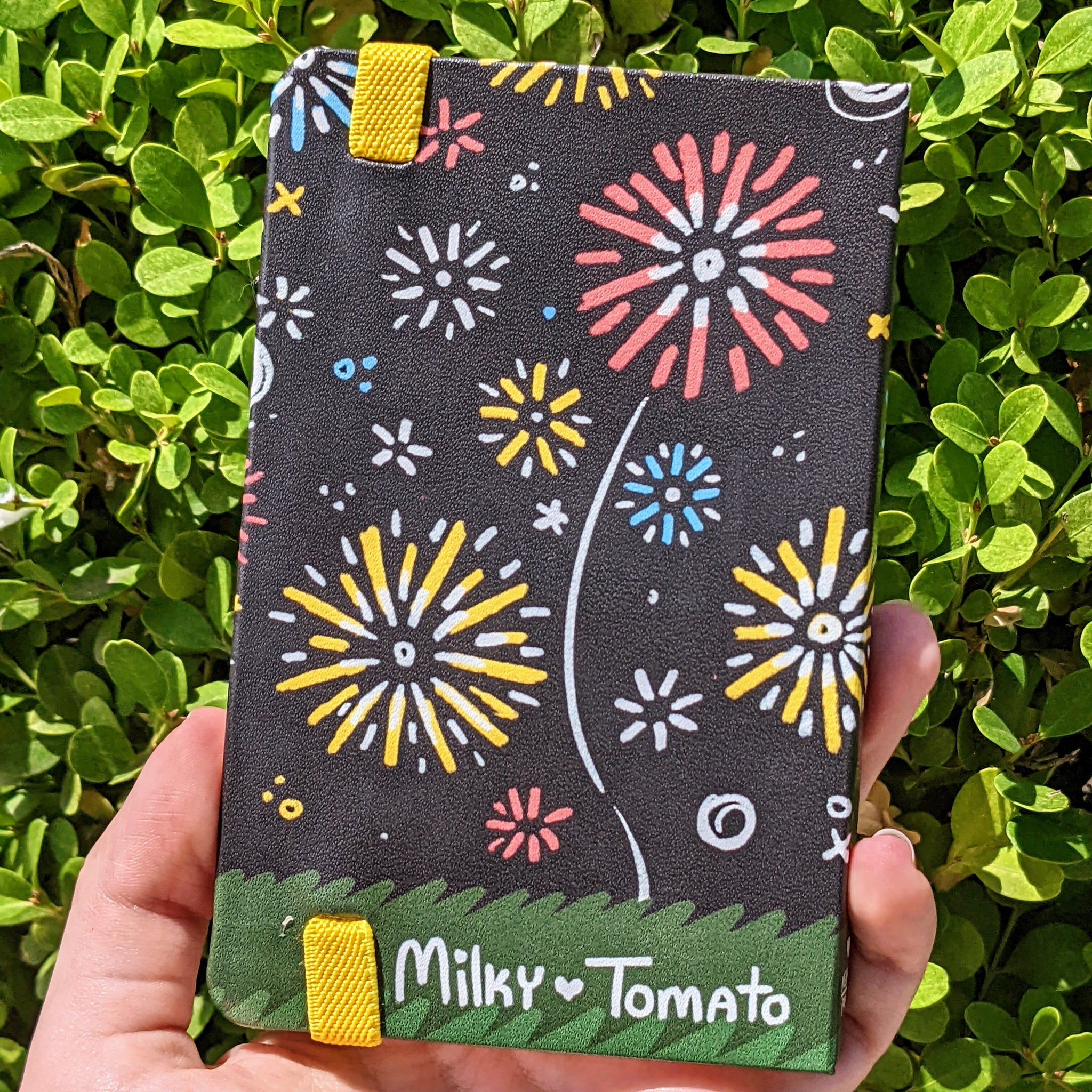 Fireworks Ghost Sketchbook – Milky Tomato