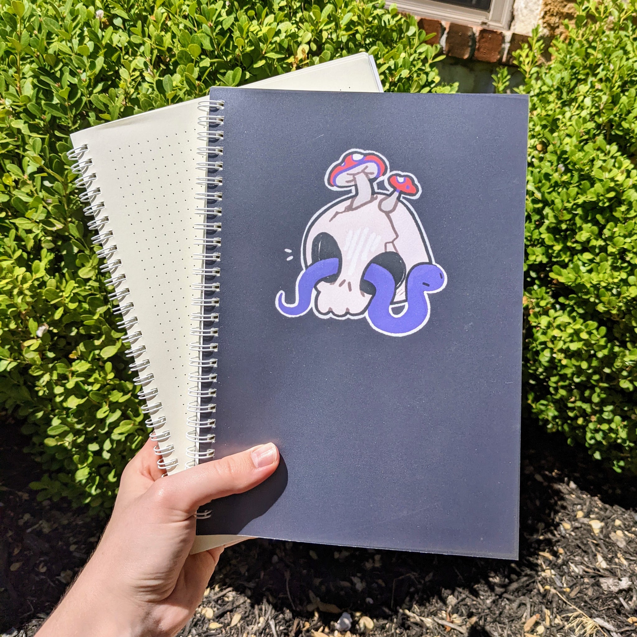 Snakes and Skulls Notebooks – Milky Tomato