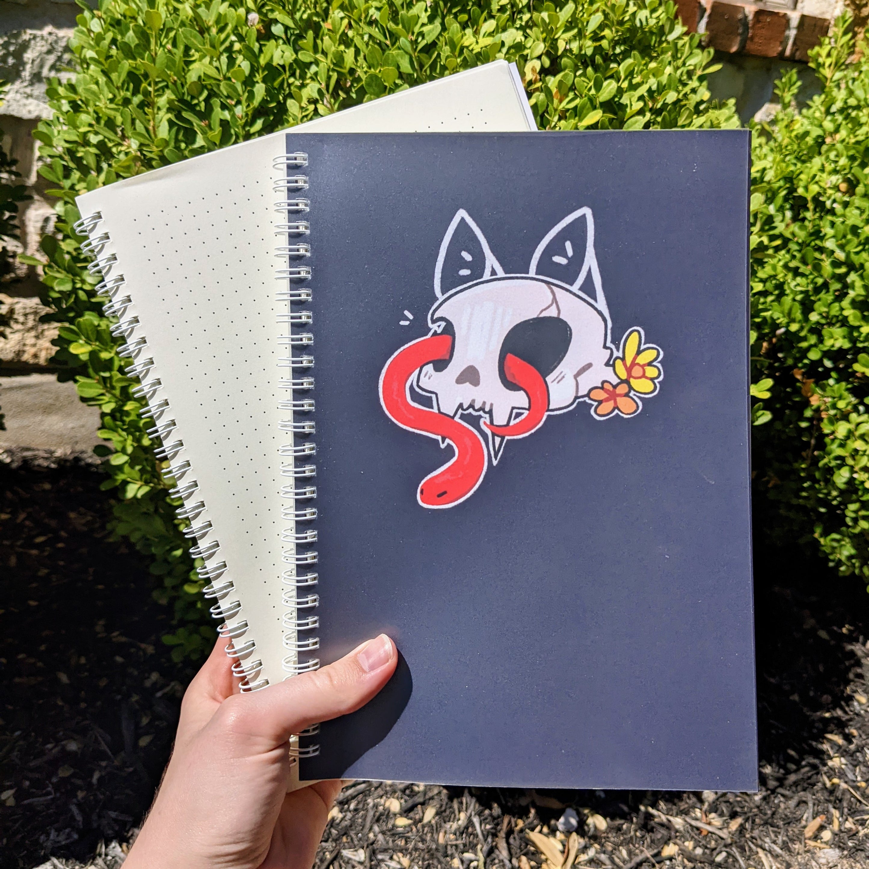 Snakes and Skulls Notebooks – Milky Tomato