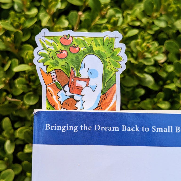 Lucy Runaway Ghost Bookmark – Milky Tomato
