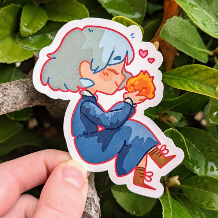 Howl and Sophie Stickers – Milky Tomato