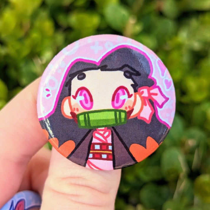 Anime Samurai Button Set 1 – Milky Tomato
