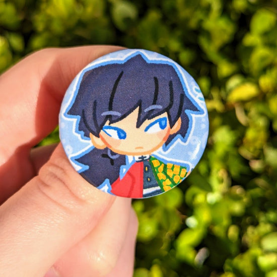 Anime Samurai Button Set 2 – Milky Tomato