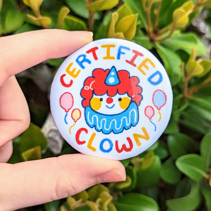 Certified Clown Buttons – Milky Tomato