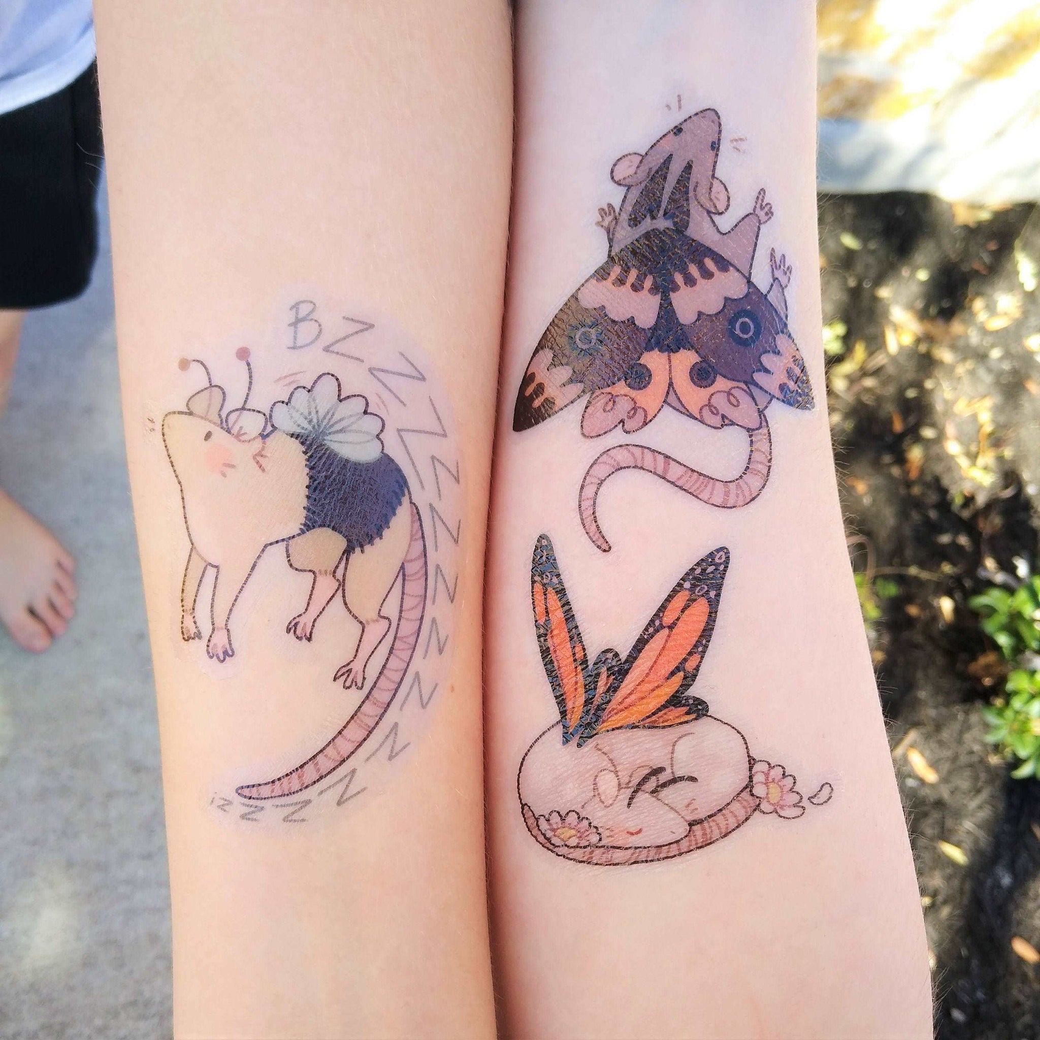 Ratbee Temporary Tattoos - Bee Ratbug – Milky Tomato
