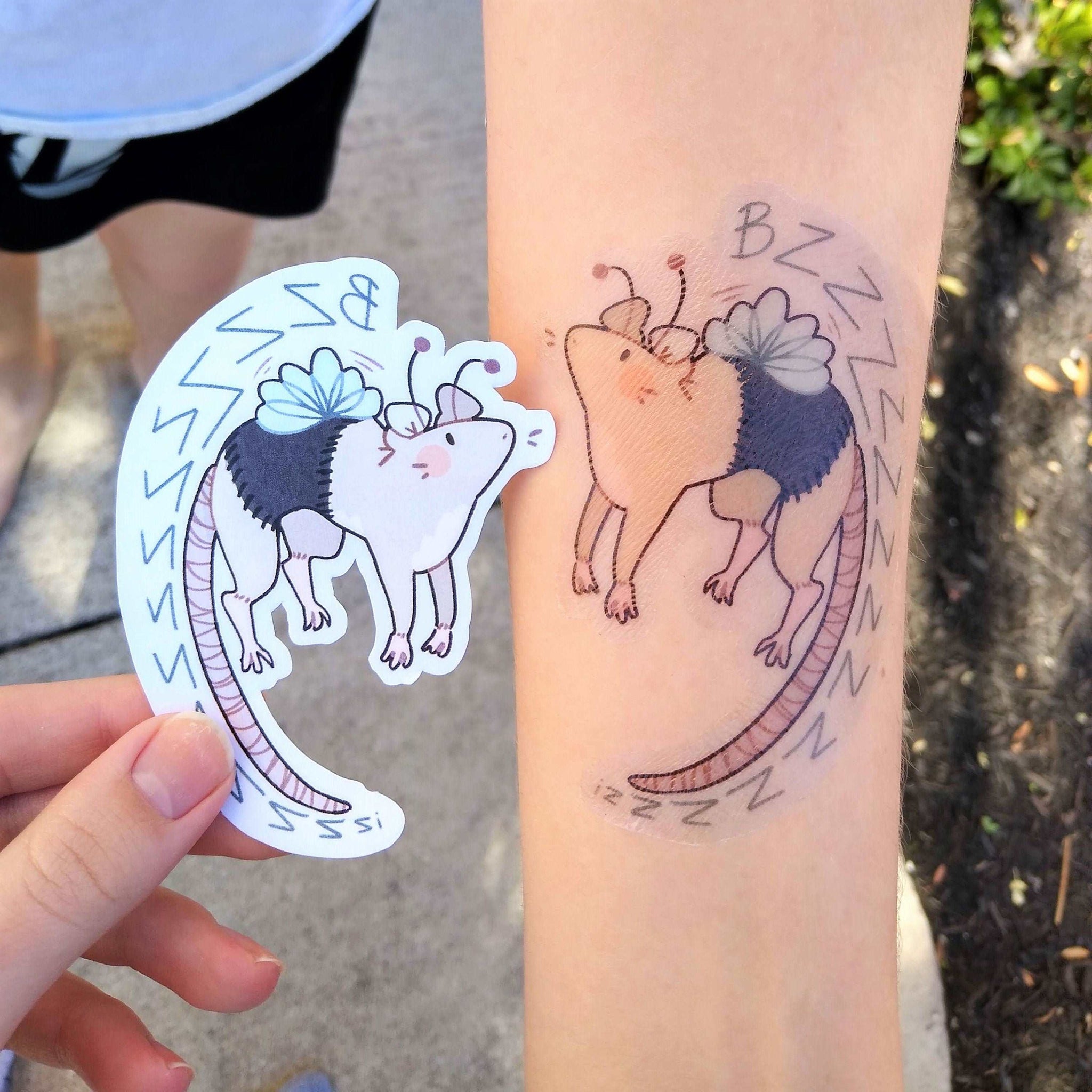 Ratbee Temporary Tattoos - Bee Ratbug – Milky Tomato