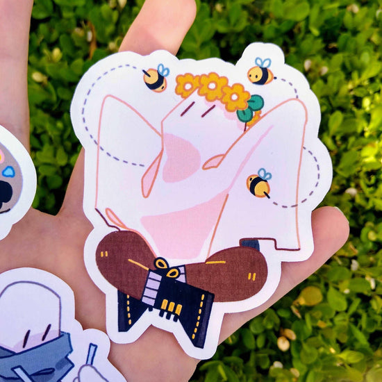 Cute Ghost Stickers! : V2 – Milky Tomato