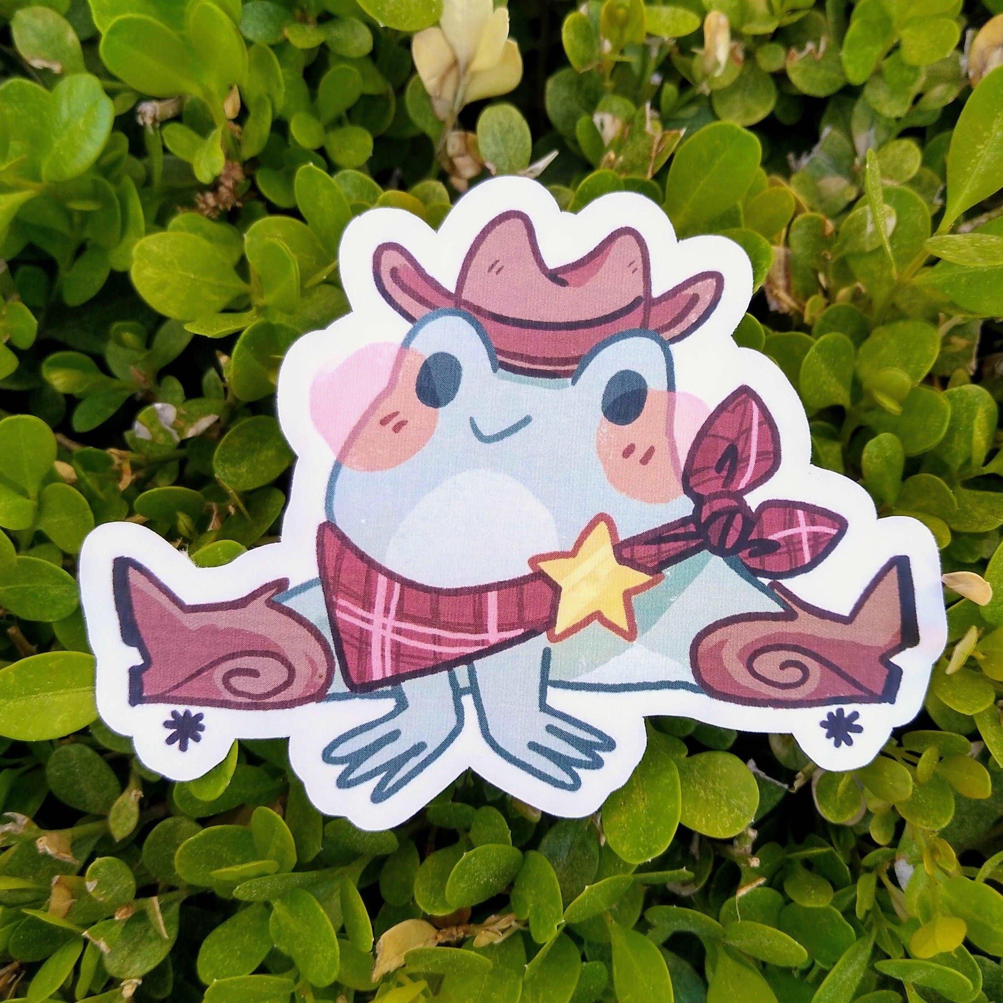 Frogs in Costumes Stickers! – Milky Tomato