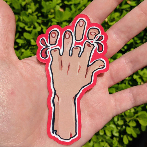 Chopped Fingers Stickers – Milky Tomato