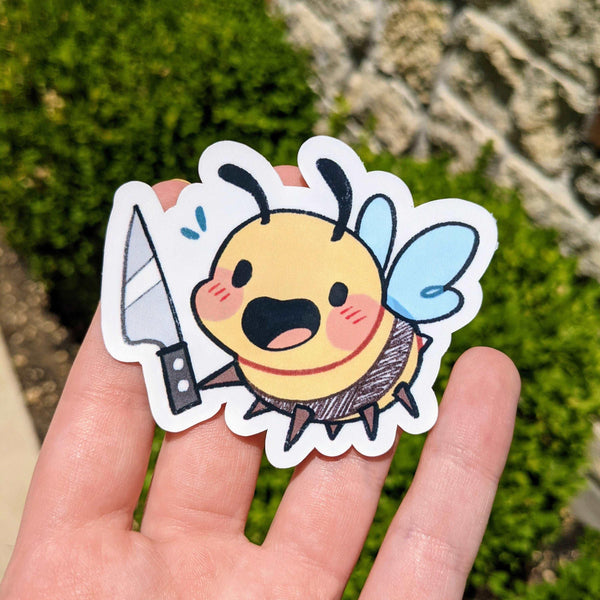 Chaotic Bees Stickers! – Milky Tomato