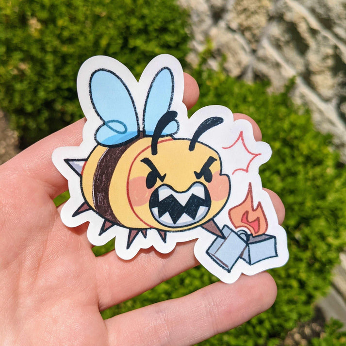 Chaotic Bees Stickers! – Milky Tomato